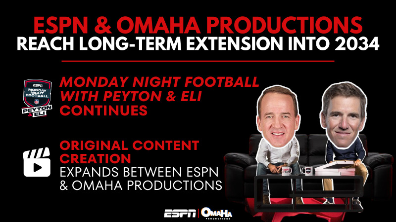 Omaha Productions on LinkedIn: ESPN and Peyton Manning’s Omaha ... Omaha Productions on LinkedIn: ESPN and Peyton Manning’s Omaha ...