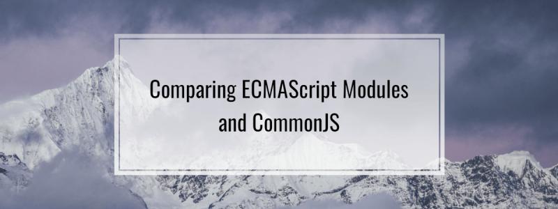 Marcin Wanago on LinkedIn: Comparing ECMAScript Modules and CommonJS Marcin Wanago on LinkedIn: Comparing ECMAScript Modules and CommonJS