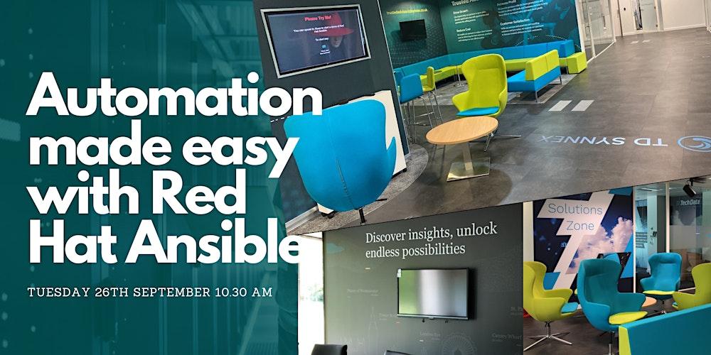 Janine Wallis on LinkedIn: Automation Made Easy with Red Hat Ansible Janine Wallis on LinkedIn: Automation Made Easy with Red Hat Ansible