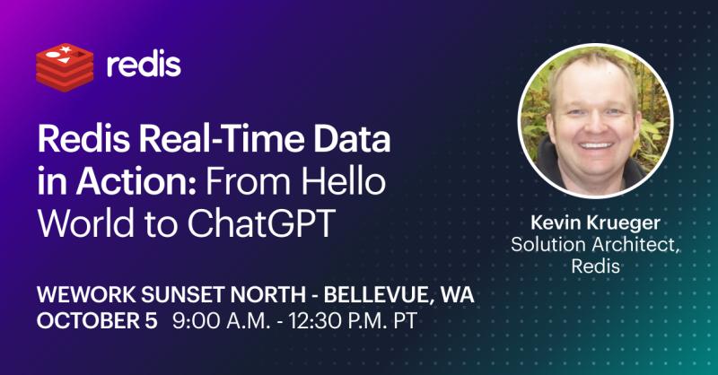 Janel MacKay Urena on LinkedIn: Redis Real-Time Data in Action | Redis Janel MacKay Urena on LinkedIn: Redis Real-Time Data in Action | Redis
