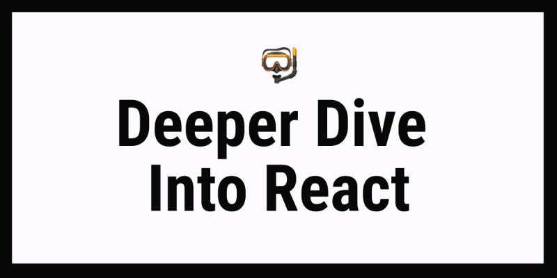 Deeper Dive Into React course | jser dev posted on the topic | LinkedIn Deeper Dive Into React course | jser dev posted on the topic | LinkedIn