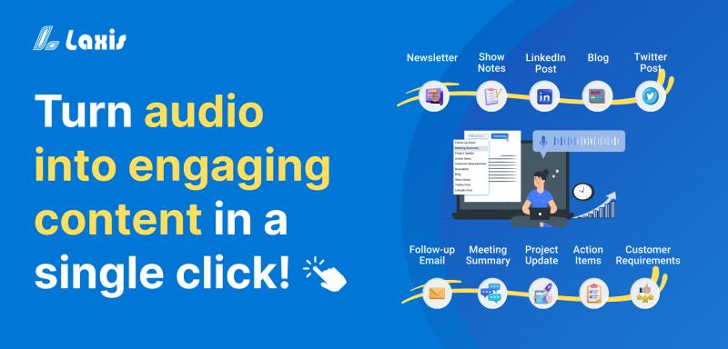 Laxis on LinkedIn: Laxis | Intelligent Meeting Insights | Turn audio ... Laxis on LinkedIn: Laxis | Intelligent Meeting Insights | Turn audio ...