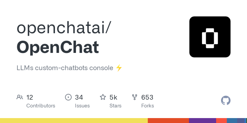 Ibrahim Sobh - PhD on LinkedIn: GitHub - openchatai/OpenChat: LLMs ... Ibrahim Sobh - PhD on LinkedIn: GitHub - openchatai/OpenChat: LLMs ...