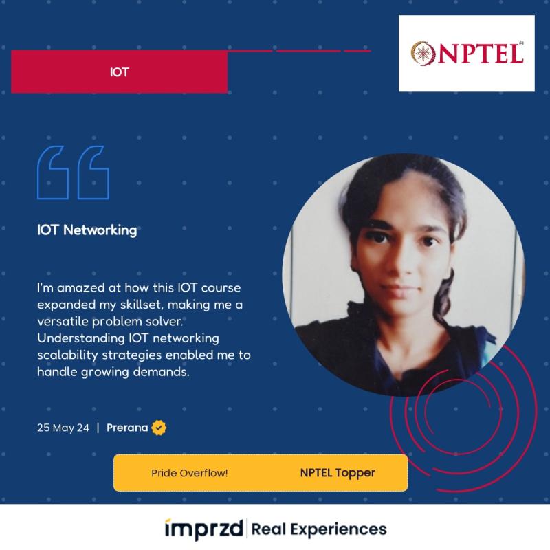 Prerana Tandle on LinkedIn: NPTEL Prerana Tandle on LinkedIn: NPTEL