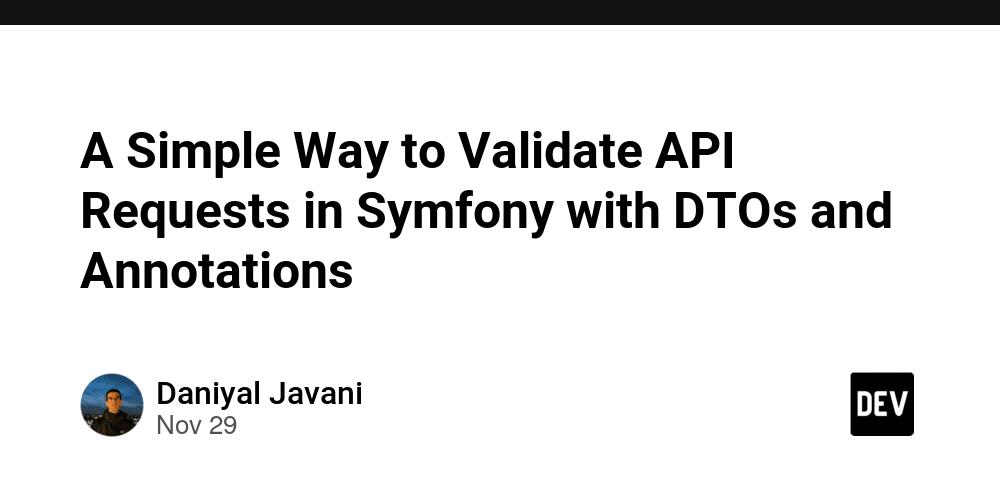 Daniyal Javani on LinkedIn: A Simple Way to Validate API Requests in ... Daniyal Javani on LinkedIn: A Simple Way to Validate API Requests in ...