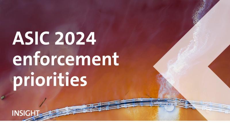 ASIC's enforcement priorities for 2024 | Julia Clemente posted on the ... ASIC's enforcement priorities for 2024 | Julia Clemente posted on the ...