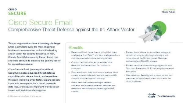 Stephen A. Sprague Jr. on LinkedIn: Cisco Secure Email Stephen A. Sprague Jr. on LinkedIn: Cisco Secure Email