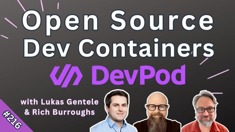 Anita ihuman on LinkedIn: Open Source Dev Containers with DevPod (Ep 216) Anita ihuman on LinkedIn: Open Source Dev Containers with DevPod (Ep 216)