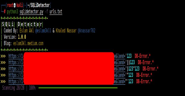 SQLiDetector: A Python Script for SQL Injection | Cyber Press ® posted ... SQLiDetector: A Python Script for SQL Injection | Cyber Press ® posted ...