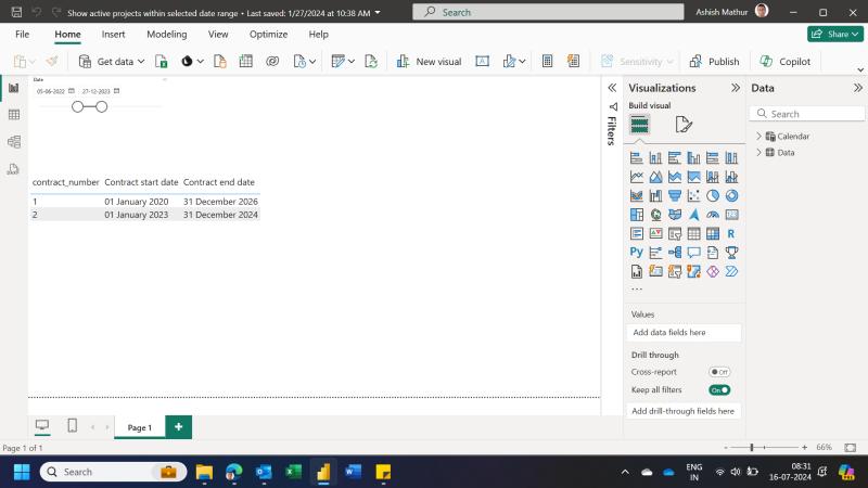 Ashish Mathur on LinkedIn: Re: Check if Date from a slicer is within a ... Ashish Mathur on LinkedIn: Re: Check if Date from a slicer is within a ...