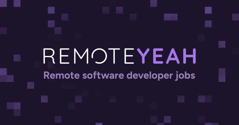 RemoteYeah on LinkedIn: Remote Senior Node.js Developer RemoteYeah on LinkedIn: Remote Senior Node.js Developer