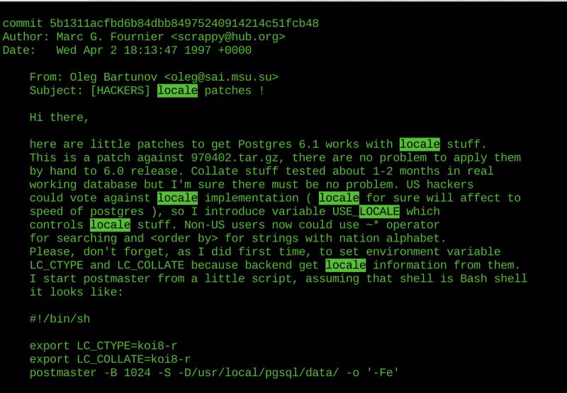 Seth Luersen on LinkedIn: My Postgres Story: Internationalization Seth Luersen on LinkedIn: My Postgres Story: Internationalization