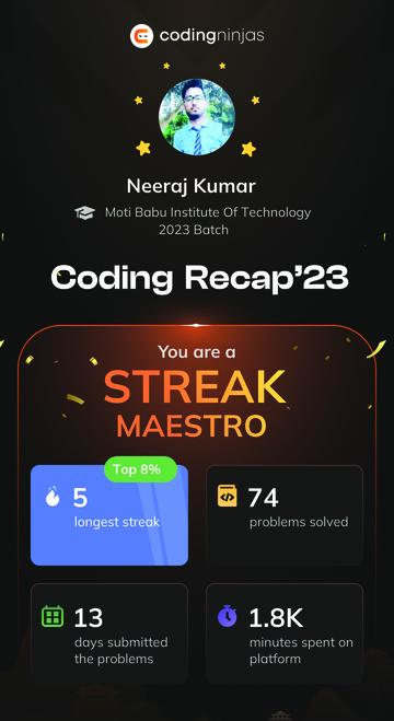 My 2023 Coding Ninja journey - invested in coding skills, faced ... My 2023 Coding Ninja journey - invested in coding skills, faced ...