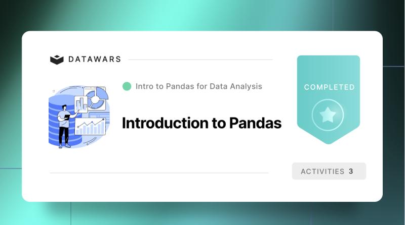 Paulino Sacabita on LinkedIn: Introduction to Pandas | completed by ... Paulino Sacabita on LinkedIn: Introduction to Pandas | completed by ...