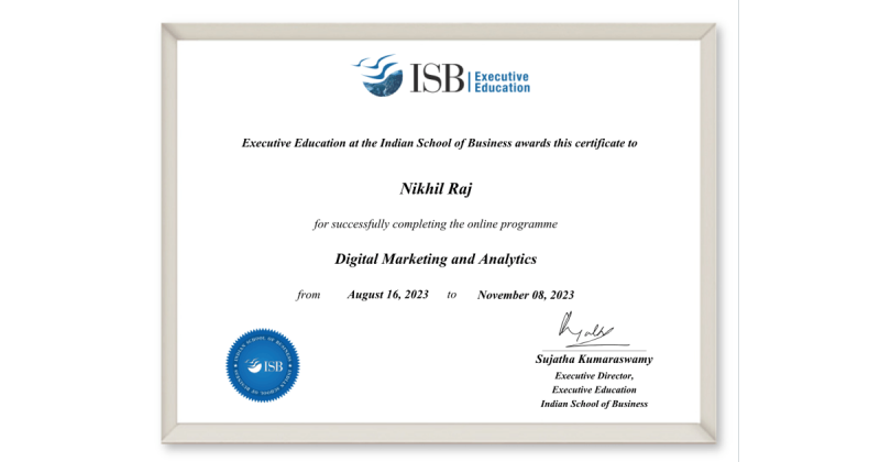 Nikhil Raj on LinkedIn: Digital Marketing and Analytics • Nikhil Raj ... Nikhil Raj on LinkedIn: Digital Marketing and Analytics • Nikhil Raj ...