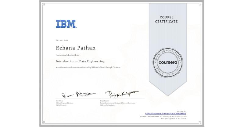 Rehana Pathan on LinkedIn: Completion Certificate for Introduction to ... Rehana Pathan on LinkedIn: Completion Certificate for Introduction to ...