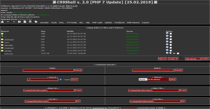 Cyber Press ® on LinkedIn: C99Shell-PHP7 - Safe-Build Update Of The ... Cyber Press ® on LinkedIn: C99Shell-PHP7 - Safe-Build Update Of The ...