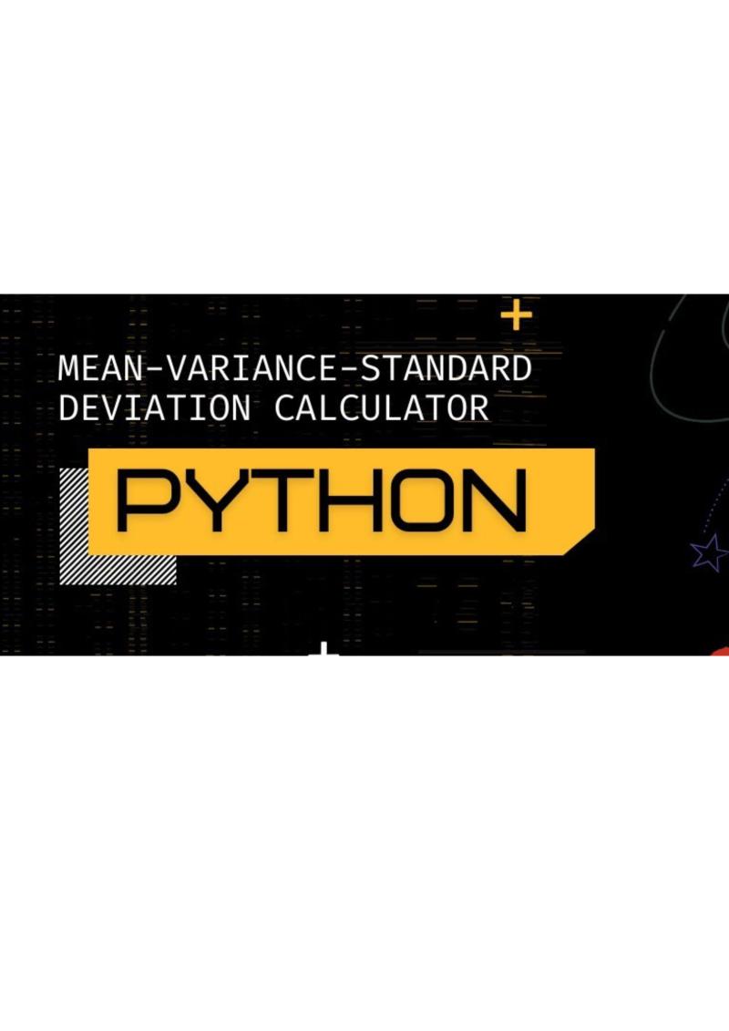 Rishabh Shrivastava on LinkedIn: boilerplate-mean-variance-standard ... Rishabh Shrivastava on LinkedIn: boilerplate-mean-variance-standard ...