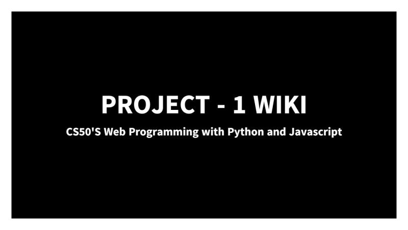 Aditya Soni on LinkedIn: PROJECT 1 - WIKI demonstration Aditya Soni on LinkedIn: PROJECT 1 - WIKI demonstration