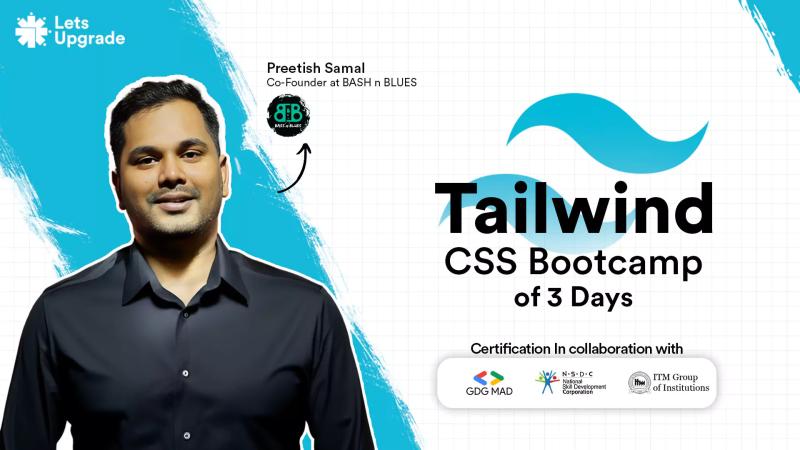 Abhishek Bharat Sharma on LinkedIn: Tailwind CSS Bootcamp - LetsUpgrade ... Abhishek Bharat Sharma on LinkedIn: Tailwind CSS Bootcamp - LetsUpgrade ...