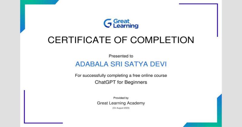 Sri Satya Devi Adabala on LinkedIn: 1000+ Free Courses With Free ... Sri Satya Devi Adabala on LinkedIn: 1000+ Free Courses With Free ...