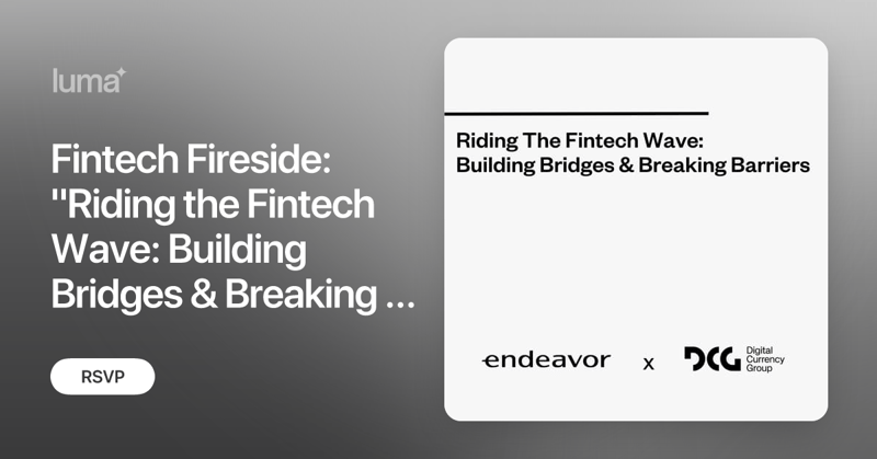 Aaron Fu on LinkedIn: Fintech Fireside: Aaron Fu on LinkedIn: Fintech Fireside: