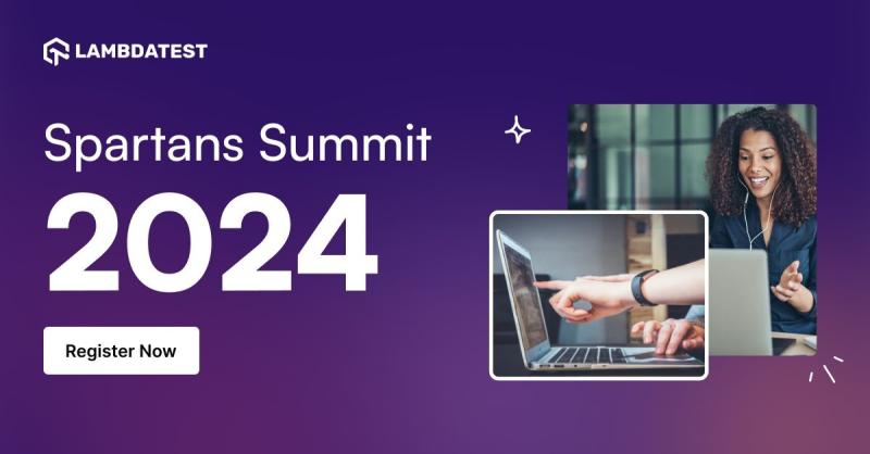 Srikant Pandey on LinkedIn: LambdaTest Spartans Summit 2024 Srikant Pandey on LinkedIn: LambdaTest Spartans Summit 2024