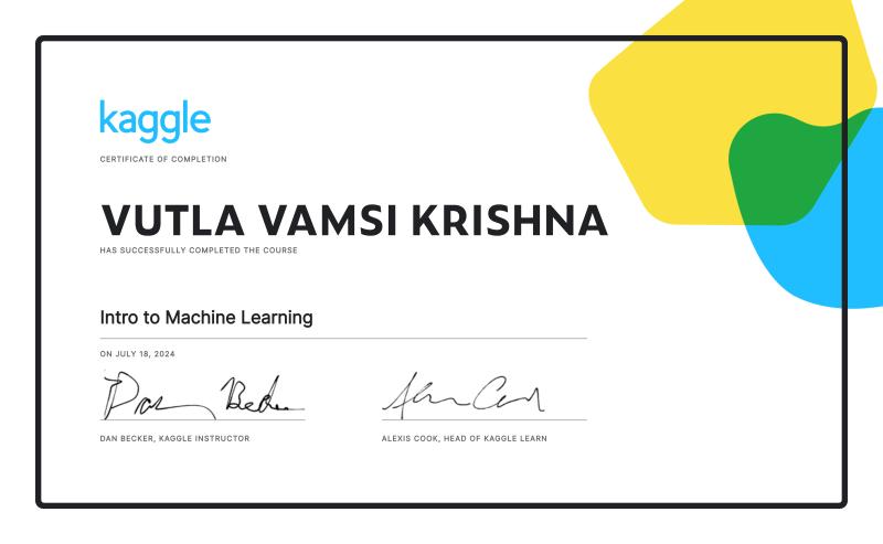 Vutla vamsi Krishna on LinkedIn: VUTLA VAMSI KRISHNA completed the ... Vutla vamsi Krishna on LinkedIn: VUTLA VAMSI KRISHNA completed the ...