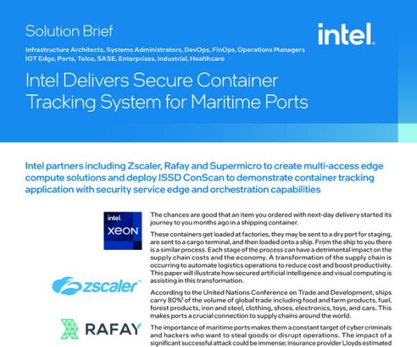 Mitch Koyama on LinkedIn: Intel Delivers Secure Container Tracking ... Mitch Koyama on LinkedIn: Intel Delivers Secure Container Tracking ...