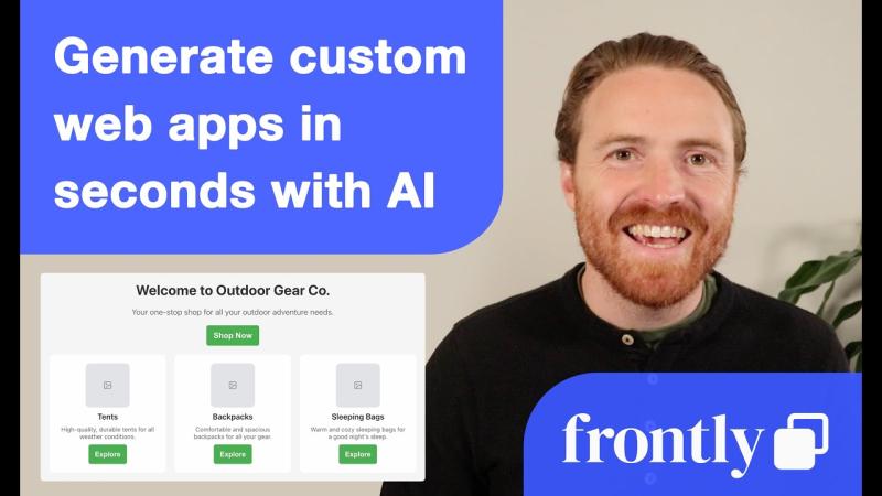 Patrick Kelly on LinkedIn: Frontly - Generate Custom Apps In Seconds ... Patrick Kelly on LinkedIn: Frontly - Generate Custom Apps In Seconds ...