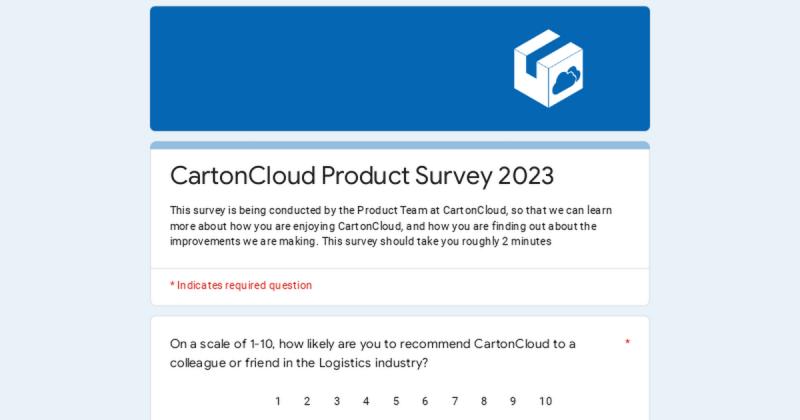 Vincent Fletcher on LinkedIn: CartonCloud Product Survey 2023 Vincent Fletcher on LinkedIn: CartonCloud Product Survey 2023