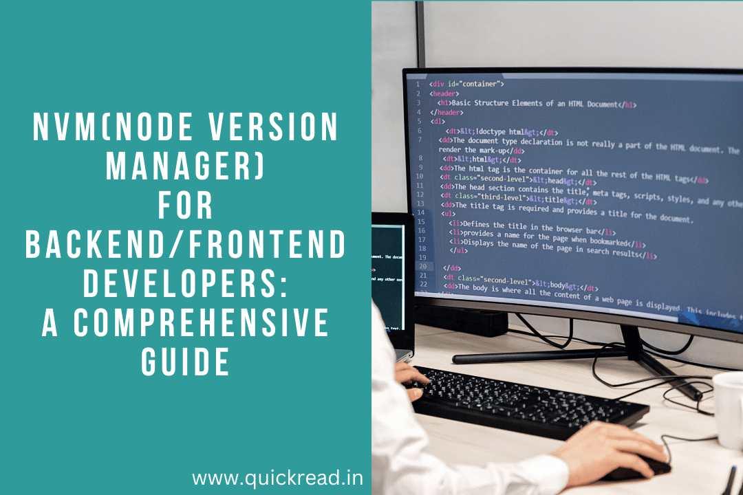Manendra Verma on LinkedIn: nvm(Node Version Manager) for Backend ... Manendra Verma on LinkedIn: nvm(Node Version Manager) for Backend ...