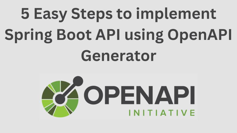 How to implement REST API with OpenAPI Generator | Sahil S. posted on ... How to implement REST API with OpenAPI Generator | Sahil S. posted on ...