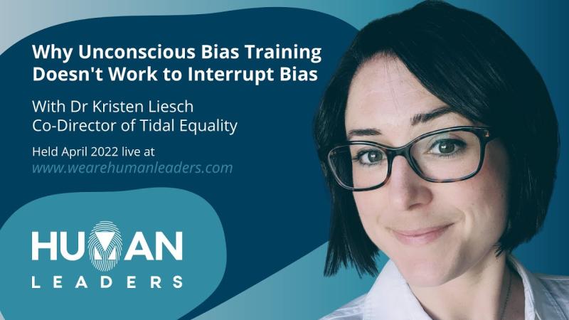 Dr. Kristen Liesch on LinkedIn: Why Unconscious Bias Training Doesn't ... Dr. Kristen Liesch on LinkedIn: Why Unconscious Bias Training Doesn't ...
