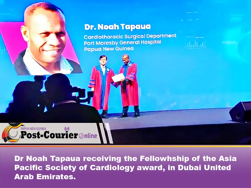 Post Courier on LinkedIn: Surgeon receives global recognition - Post ... Post Courier on LinkedIn: Surgeon receives global recognition - Post ...