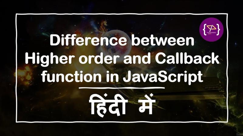 Shubham Verma on LinkedIn: Difference between Higher Order and Callback ... Shubham Verma on LinkedIn: Difference between Higher Order and Callback ...