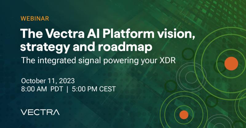 Amy Gurlitt on LinkedIn: Vectra Webinar: The Vectra AI Platform Amy Gurlitt on LinkedIn: Vectra Webinar: The Vectra AI Platform