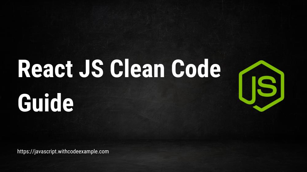 Ozgur Aktas on LinkedIn: React Js Clean Code Guide Ozgur Aktas on LinkedIn: React Js Clean Code Guide