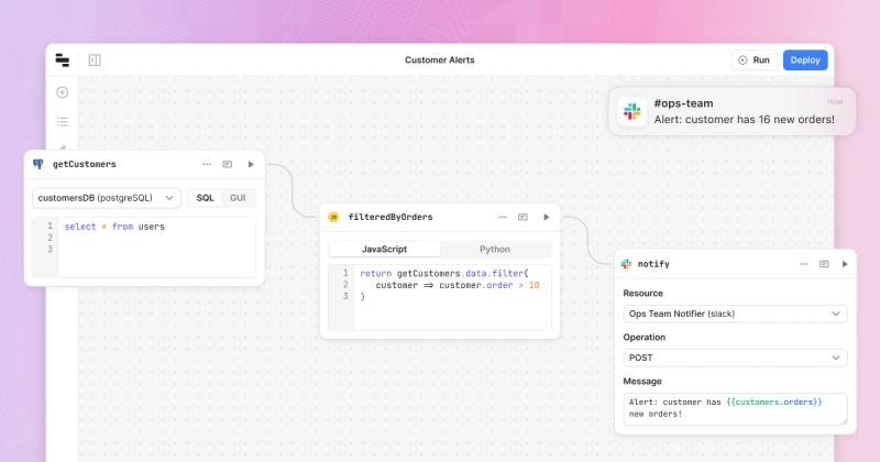 Kevin Garcia on LinkedIn: Retool Workflows | Workflow automation built ... Kevin Garcia on LinkedIn: Retool Workflows | Workflow automation built ...
