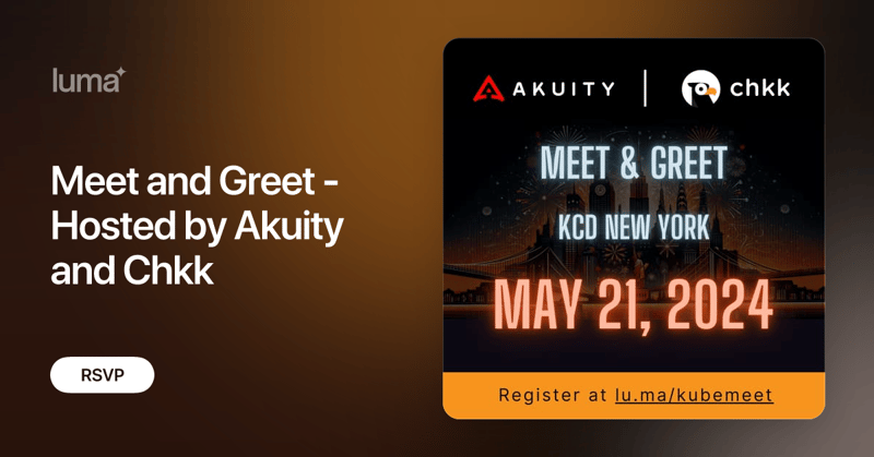 Akuity - Secure, Scalable and Simpler Argo on LinkedIn: Meet and Greet ... Akuity - Secure, Scalable and Simpler Argo on LinkedIn: Meet and Greet ...