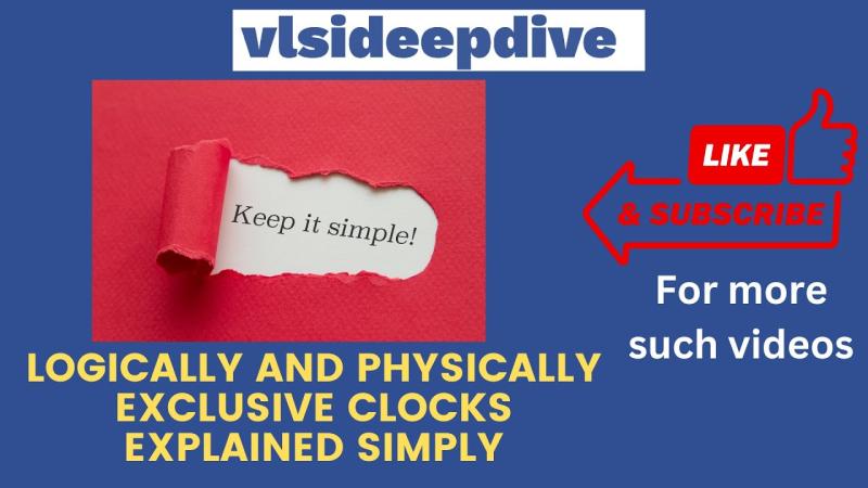 vlsideepdive on LinkedIn: Logically exclusive and physically exclusive ... vlsideepdive on LinkedIn: Logically exclusive and physically exclusive ...
