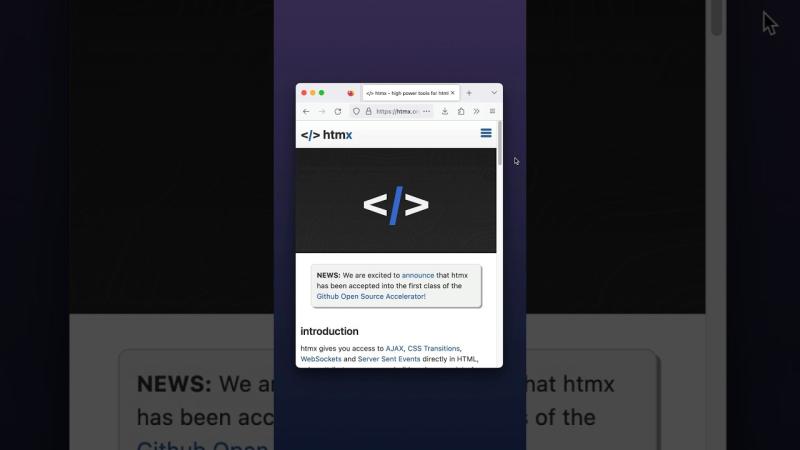 Miguel Caron on LinkedIn: HTMX looks pretty neat #coding #javascript Miguel Caron on LinkedIn: HTMX looks pretty neat #coding #javascript