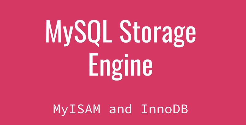 Krishnaraj Venkatesan on LinkedIn: Choosing the Right MySQL Storage Engine Krishnaraj Venkatesan on LinkedIn: Choosing the Right MySQL Storage Engine