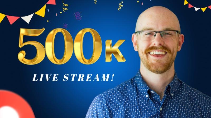 Alex Freberg on LinkedIn: 500k Livestream!! Alex Freberg on LinkedIn: 500k Livestream!!