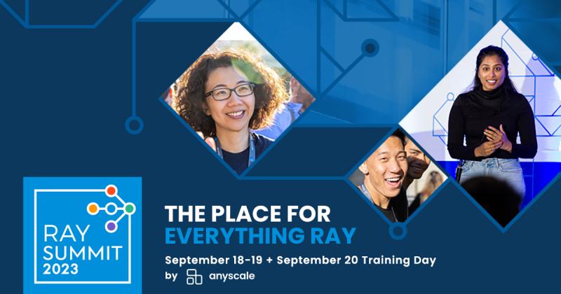 Robert Nishihara on LinkedIn: Ray Summit 2023 Robert Nishihara on LinkedIn: Ray Summit 2023