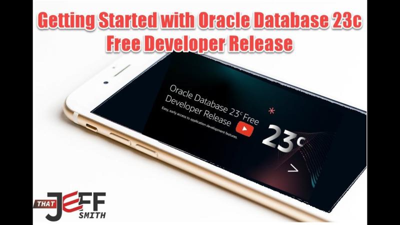 Rob Lockard on LinkedIn: Getting Started with Oracle Database 23c Free ... Rob Lockard on LinkedIn: Getting Started with Oracle Database 23c Free ...