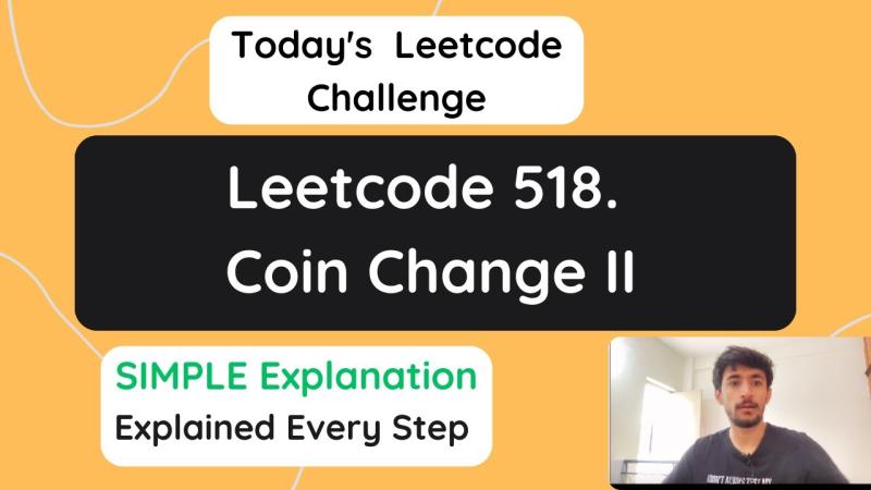 Gaurav Kungwani on LinkedIn: Leetcode 518 Coin Change II - Hindi Gaurav Kungwani on LinkedIn: Leetcode 518 Coin Change II - Hindi