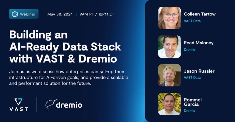 Johnny Dahlberg on LinkedIn: Building an AI-Ready Data Stack with VAST ... Johnny Dahlberg on LinkedIn: Building an AI-Ready Data Stack with VAST ...