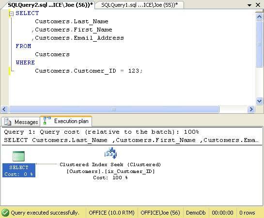Tsega D. on LinkedIn: Using Covering Indexes to Improve Query ... Tsega D. on LinkedIn: Using Covering Indexes to Improve Query ...