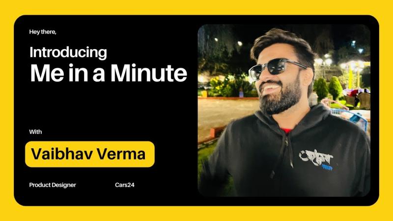 Vaibhav Verma on LinkedIn: Vaibhav Verma- Me in a Minute Vaibhav Verma on LinkedIn: Vaibhav Verma- Me in a Minute